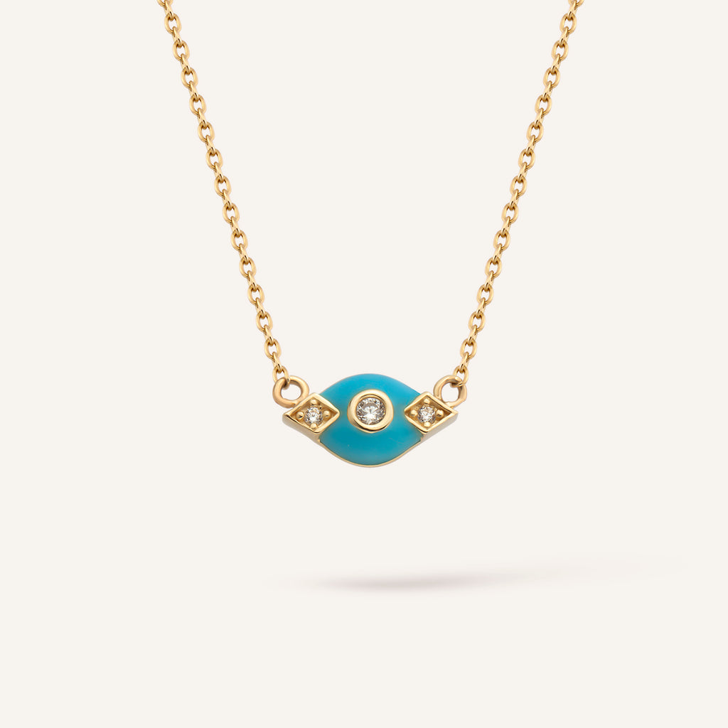 Azure Eye Kolye – Aja Jewels