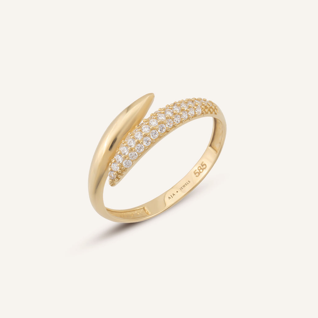 Gold Fold Altın Yüzük – Aja Jewels
